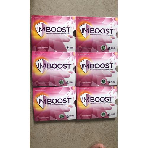Jual Vitamin im boost isi 4 tablet imboost 4 suplemen makanan daya ...