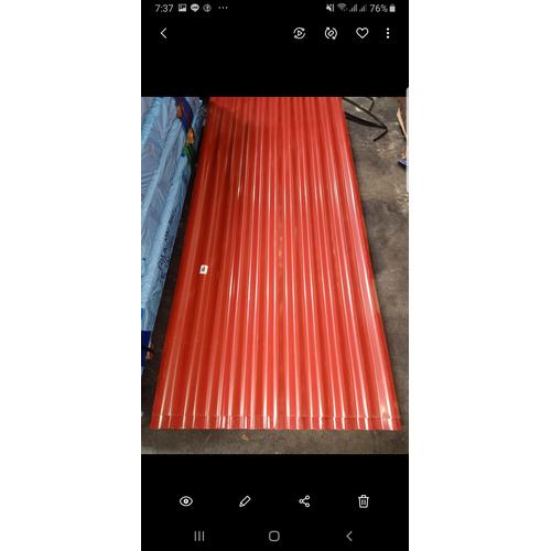 Jual Seng Gelombang Warna 80 Cm x 1.8 Mtr (Merah Bata, Merah Maron ...
