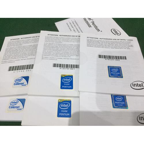 Jual Sticker Logo Intel Original / stiker intel pentium - Kota Bandar ...