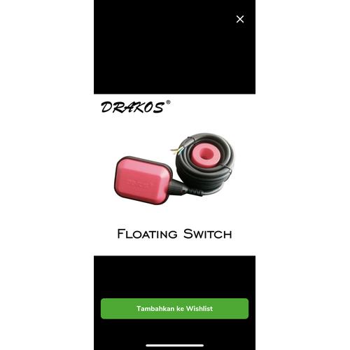 Jual Floating Switch Drakos 10 Meter - Kota Medan - Houseminimart | Tokopedia