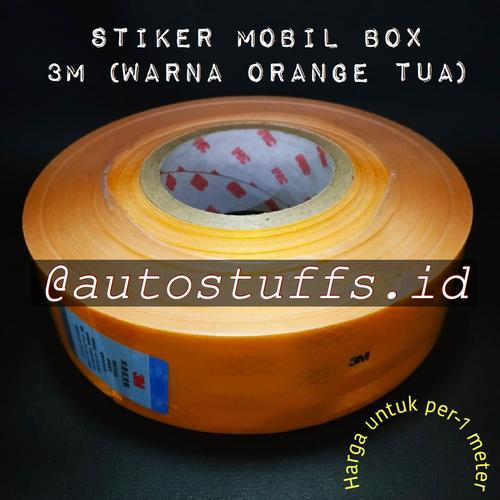 Jual Stiker Mobil Box/Sticker Reflector Mobil/Stiker Rambu Lalu Lintas ...