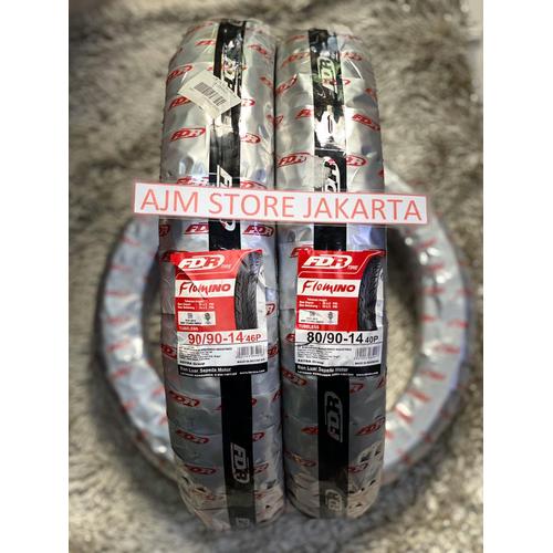 Jual FDR Flemino 80/90-14 & 90/90-14 Tubeless... 1set Dpn Blkg ...