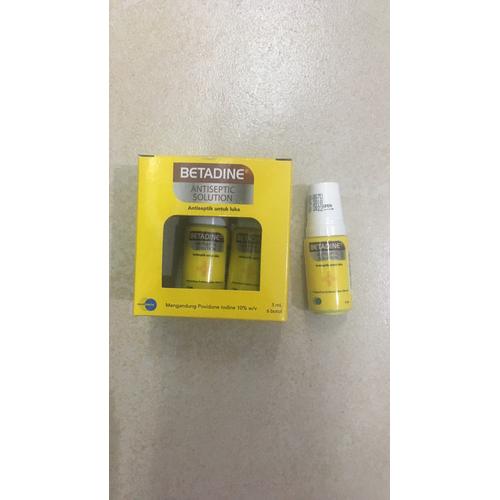 Jual Betadine Antiseptic Solution untuk Luka isi 5 ml - Jakarta Selatan ...