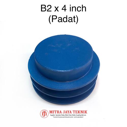 Jual PULLY BESI PADAT B2 x 4 inch ( PULLEY / PULI / POLLY / POLI ...