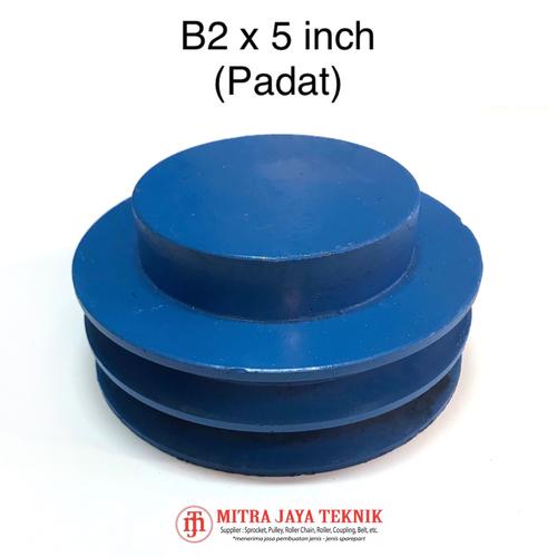 Jual PULLY BESI PADAT B2 x 5 inch ( PULLEY / PULI / POLLY / POLI ...