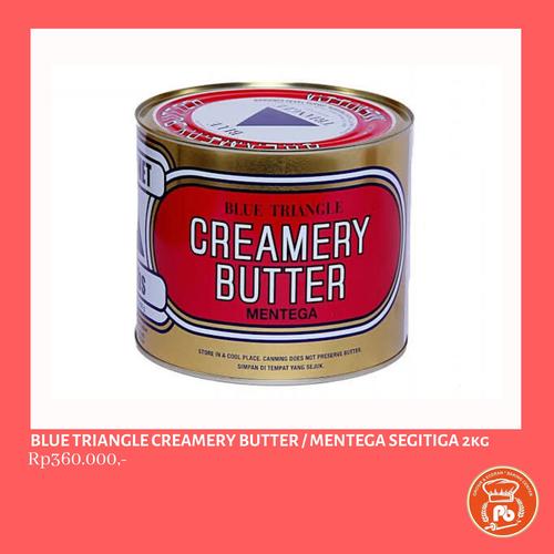 Jual Blue Triangle Creamery Butter / Mentega Segitiga 2kg - Kab ...
