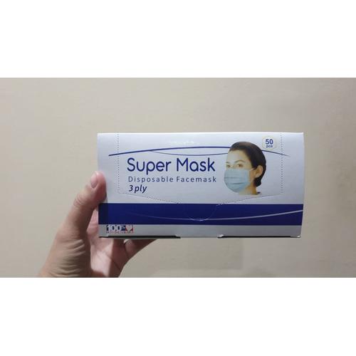 Jual Surgical mask / supermask / masker 3ply / 3 ply mask / kemenkes ...