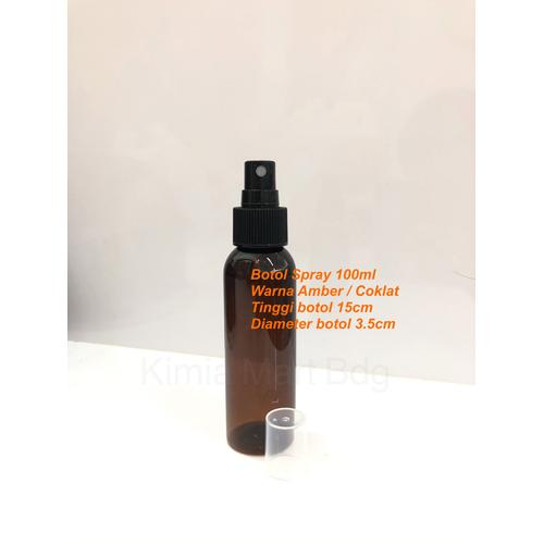 Jual Botol plastik Spray 100ml warna Amber - Kota Bandung - KIMIA ...