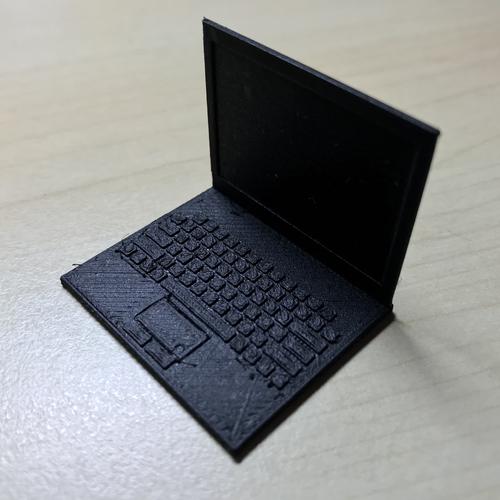 Jual 1/12 Laptop Komputer Miniatur buat SHF Nendoroid Doll Figma - Kota ...