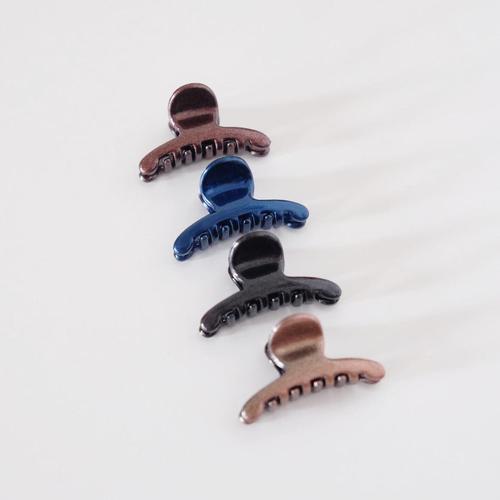 Jual Basic Curve Bang Clip (Glossy Metallic) - Jepit Poni Polos KOREA ...