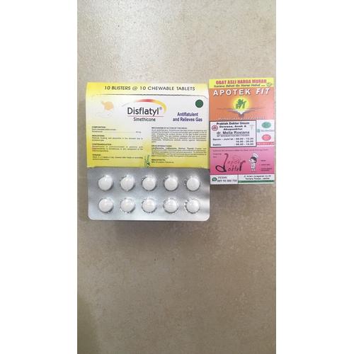 Jual Disflatyl Simethicone per 1 Blister isi 10 Tablet - Jakarta ...
