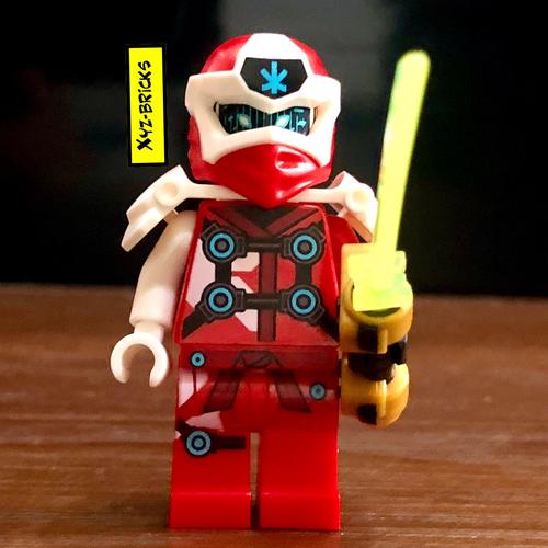 Jual LEGO NJO568 - Ninjago Digi Kai Minifigure with Weapon - Kab ...