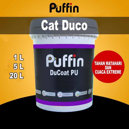 Jual Cat PU Duco Puffin PU Ducoat 1 L Cat duco mobil, kayu, besi, beton ...