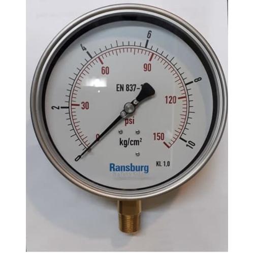 Jual Pressure gauge//manometer 6 inch 250 bar(kg/cm2) - Jakarta Barat ...
