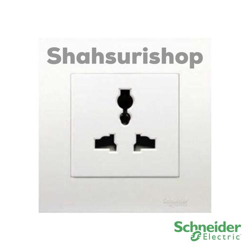 Jual STOP KONTAK UNIVERSAL 3 PIN VIVACE SCHNEIDER KB413S_C15329 ...