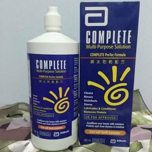 Jual Abott complete air softlens softlen solution 350 ml air soflen ...