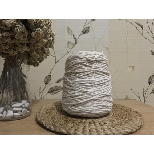 Jual Tali macrame kur kualitas premium twist 4 mm beige 1 kg - Kab ...