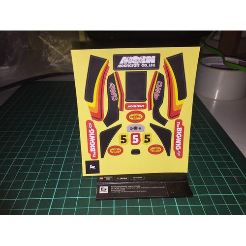 Jual tamiya tge big wig rs red black custom decal - Kota Malang ...