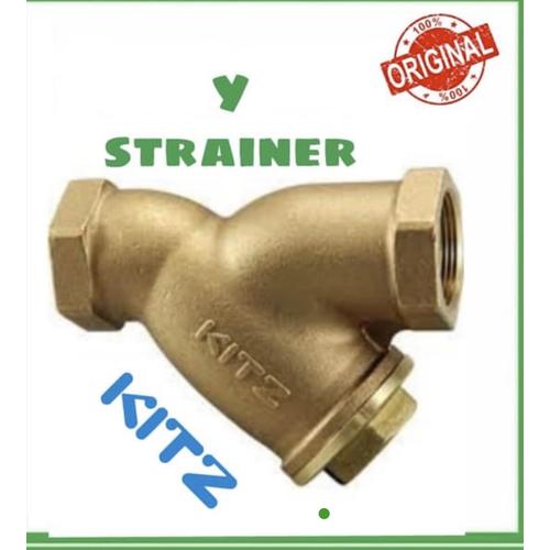 Jual Y STRAINER 1 inch - Kitz - Kuningan / Brass - Drat ( Kitz Original ) - Jakarta Pusat ...