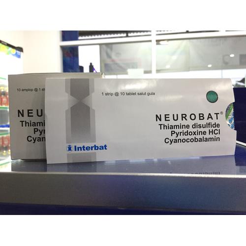 Jual Neurobat Strip Isi 10 Tablet - Kab. Bogor - Hrs Apotek | Tokopedia
