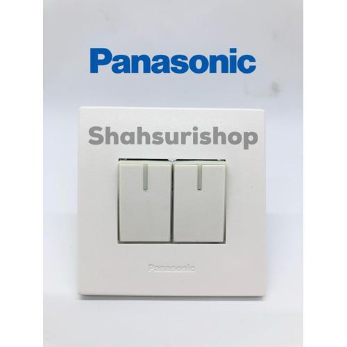 Jual SAKLAR PANASONIC WHITE STYLE SAKLAR SERI SAKLAR ISI 2 ECO B ...
