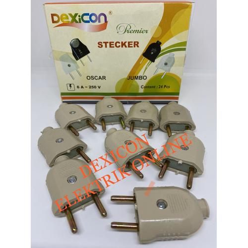 Jual Steker gepeng jumbo/steker murah/alat listrik murah/steker SNI ...
