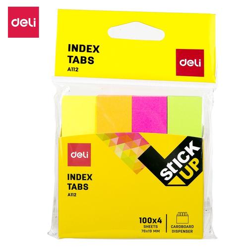 Jual Sticky Notes / Index Tab Penanda Warna Warni Cerah Deli 6th ...