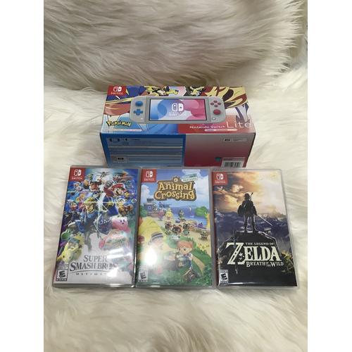 Jual Nintendo Switch Lite Pokemon Sword Shield Zacian And Zamazenta ...