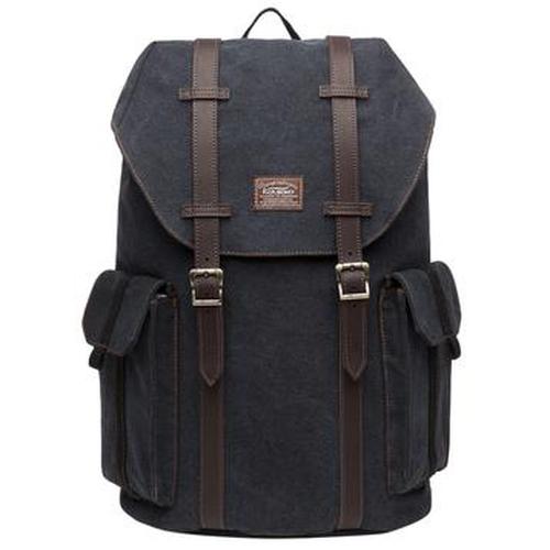 Jual Tas Ransel Kaukko Canvas Leather Backpack School bag Traveling ...
