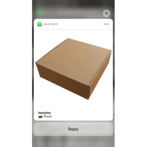 Jual Readystock! Box packaging polos coklat siap kirim yaa! - Jakarta ...