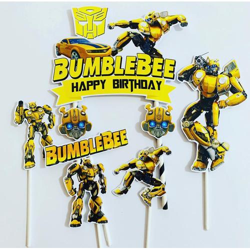 Jual Bumblebee Movie Topper Cake Birthday / Hiasan Kue Ulang Tahun ...