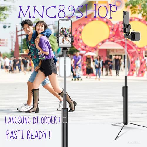 Jual Tongsis Tripod Lamp Led 160cm Bluetooth With Led and Remote ...