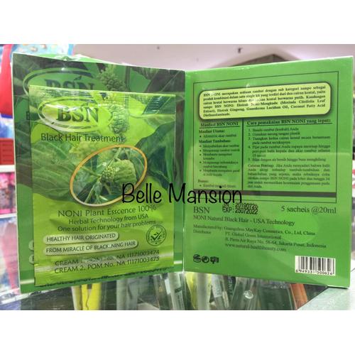 Jual BSN Semir Shampoo Black Hair Treatment 5x20ml - isi 5 sachet ...