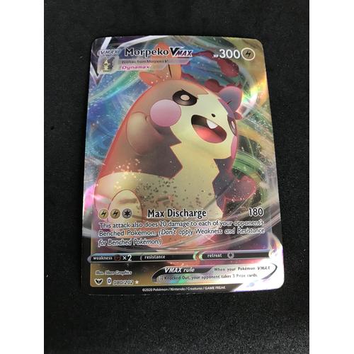 Jual Kartu Pokemon TCG V Series Sword & Shield Morpeko V Max - Kota ...