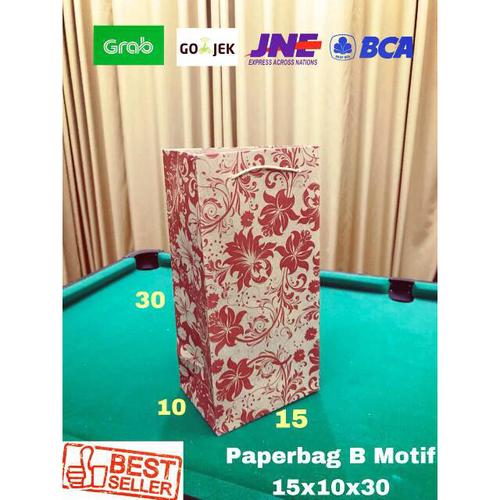 Jual PaperBag Botol | Tas Kertas Botol | Goodie Bag Botol Kertas Size L ...