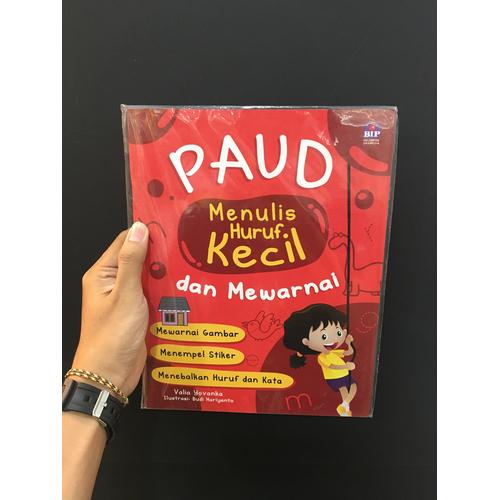 Jual Buku PAUD : Menulis Huruf Kecil dan Mewarnai - Valia Yovanka ...