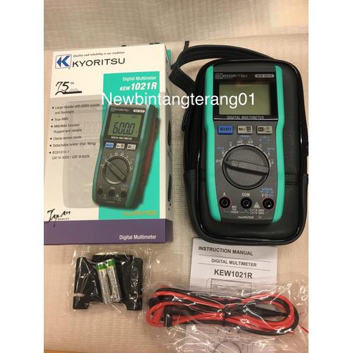 Jual Digital Multimeter kyoritsu 1021R / Digital Multitester - Jakarta ...