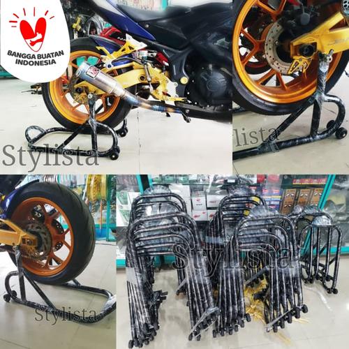 Jual Standar Paddock /Standar Pedok Ninja 250 Fi/Karbu /ninja150rr /R15 ...