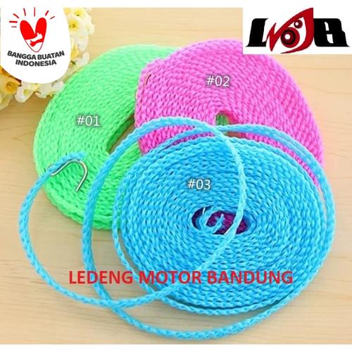 Jual Tali Jemuran Baju Jemur Pakaian Serba Guna 5 meter - Kota Bandung ...