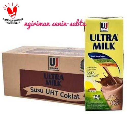 Promo Susu ultra coklat 200ml 1 karton isi 24pcs - Jakarta Utara ...