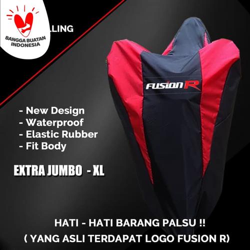 Promo Cover Motor / Sarung Motor EXTRA JUMBO Merk FUSION R Waterproof ...
