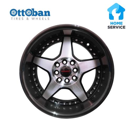 Promo Velg RACING HART 125 16X7.5/8.5 H8X100/114.3 ET35 BMF Cicil 0% 3x ...