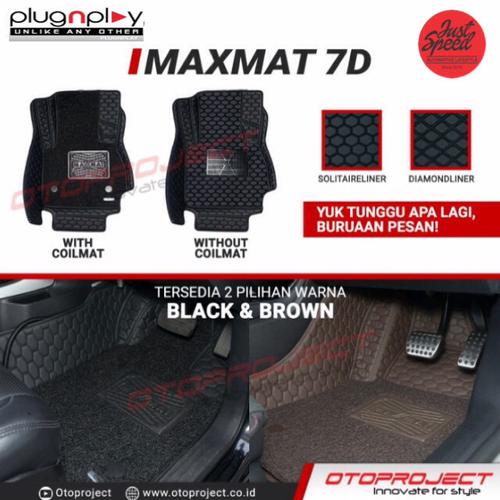 Jual Karpet MAXMAT 7D Wuling Air Ev Original Otoproject - Brown ...