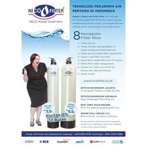 Jual Saringan Air . Penjernih Air . Nico Filter Type Deluxe 1054 Order ...