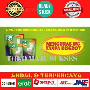 Jual ANTI SUMBAT KURAS WC KLOSET SEPTIC TANK BIO 2000 BIO2000 500 gr ...