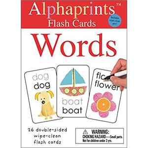 Jual ALPHAPRINTS: WIPE CLEAN FLASH CARDS WORDS - Jakarta Utara - Wonder ...