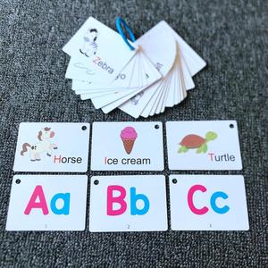 Jual Mainan Edukasi Anak Model Flash Card Huruf Abjad Abc Angka Hewan ...