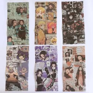 Jual Demon Slayer: Kimetsu no Yaiba Crystal Card Sticker Cartoon - Kab ...