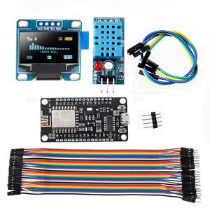 Jual 5pcs WiFi ESP8266 Starter Kit IoT NodeMCU Wireless I2C OLED ...