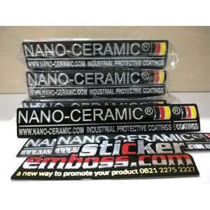 Jual custom sticker emboss nano ceramic 5.000psc - Jakarta Selatan ...